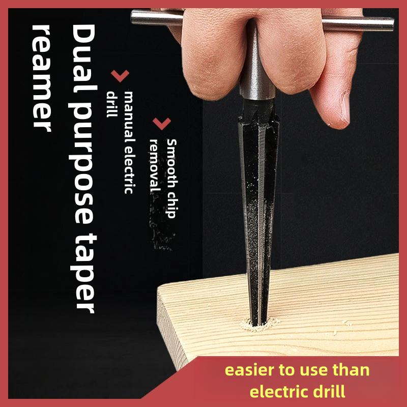 Two T-shaped reamer milling cutters are rotary precision machining ...