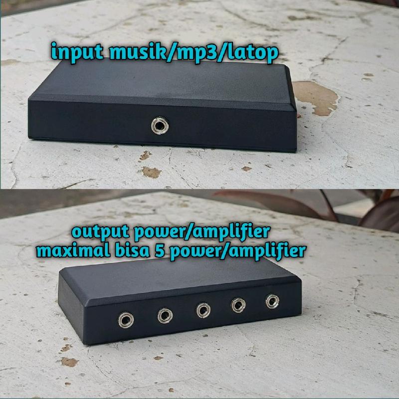 INPUT AUX PARALEL 1 INPUT OUTPUT 5 POWER AMPLIFIER - Shop | Tokopedia
