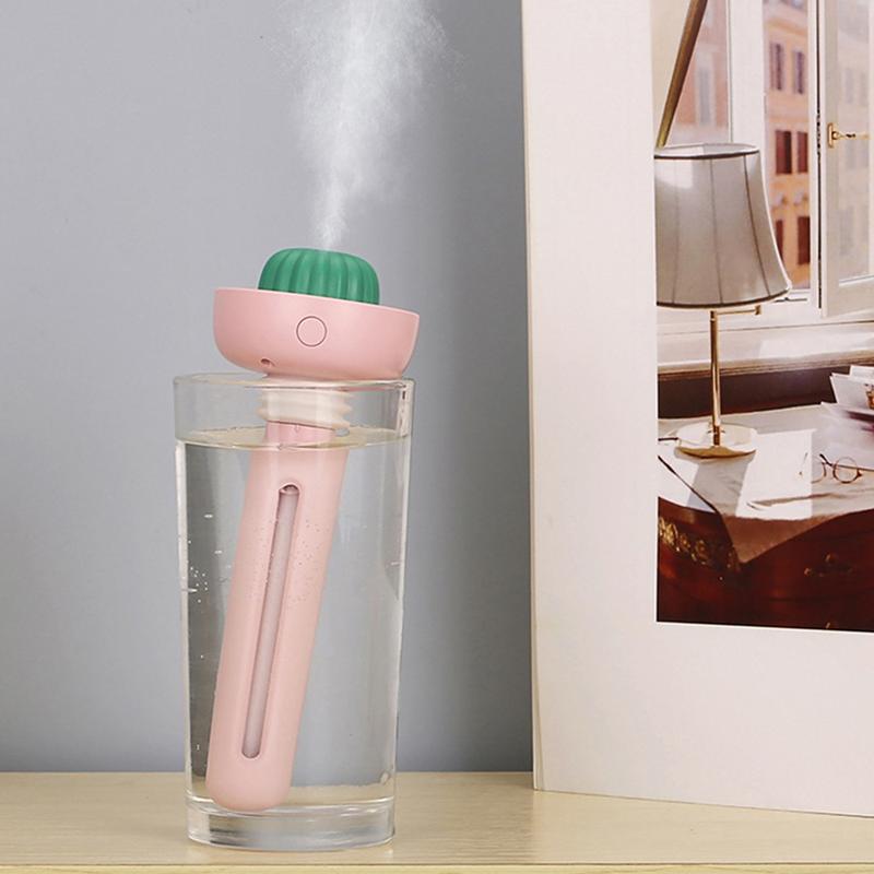 Adjastable USB Diamond Humidifiers Portable Mist Maker Water - TikTok ...