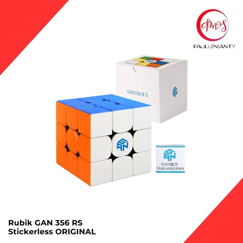 Rubik 3x3 GAN 356 RS Custom Magnet Stickerless PREMIUM - Shop | Tokopedia