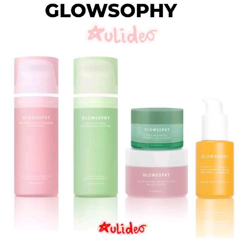 GLOWSOPHY Skincare - Moisturizer Sunscreen Serum Cleanser - Watermelon ...