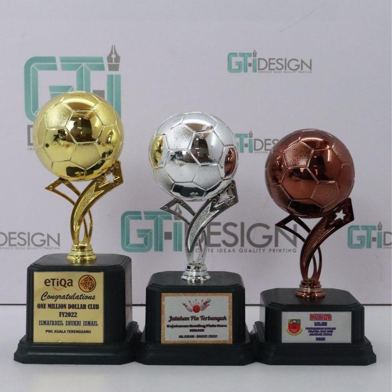 PIALA BOLA SEPAK / FUTSAL / TROPHY FOOTBALL / SOCCER / FUTSA - TikTok ...