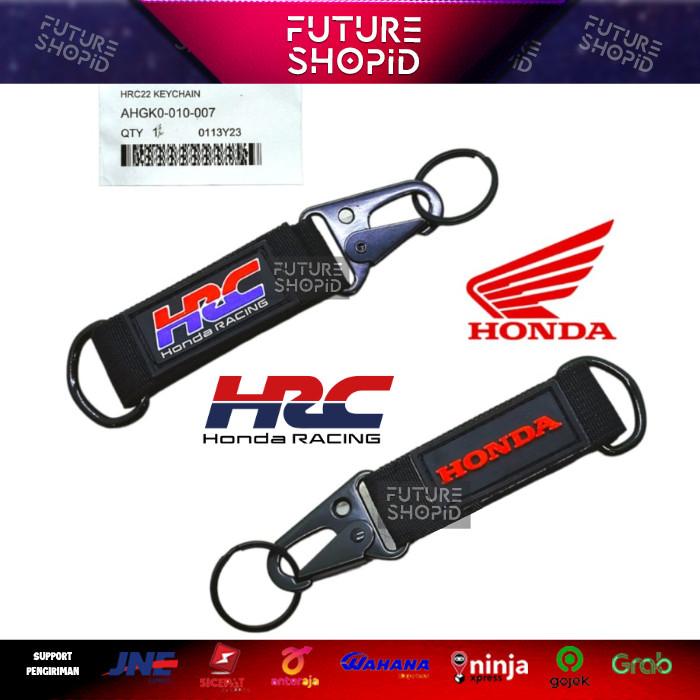 Gantungan Kunci Original Honda AHM Motif HRC Keychain Pengai - Shop ...