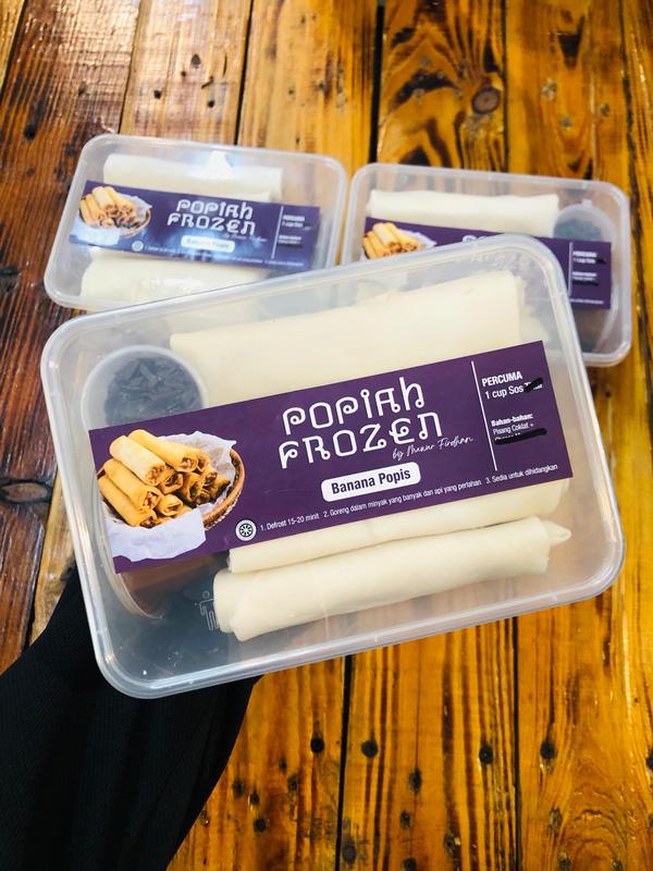 POPIA PISANG COKLAT (POPIS) WITH CHOCOLATE DIP AND CRUMBS - TikTok Shop ...