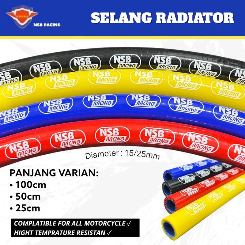 SELANG RADIATOR NSB MODEL SAMCO PANJANG 1 METER UNIVERSAL MOTOR BJV ...