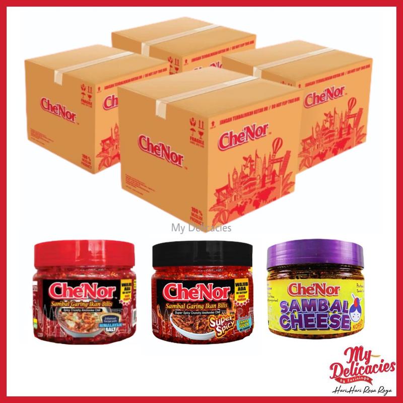 AGENT BOX: Che'Nor Sambal Garing Ikan Bilis, Sambal Ikan Bilis Super ...