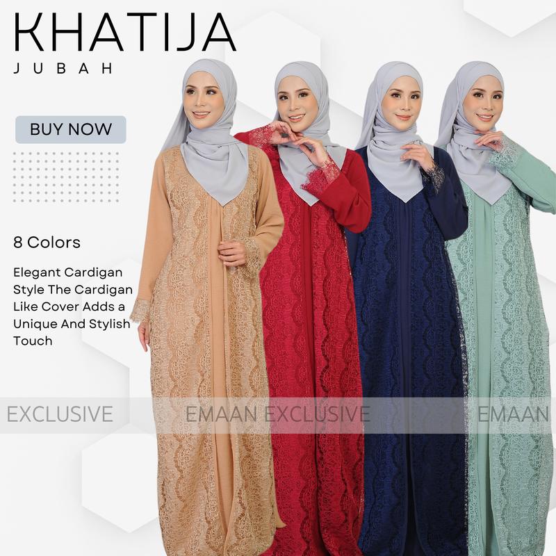 Khatijah Jubah Lace Material CEY: A Sophisticated Choice for - TikTok ...