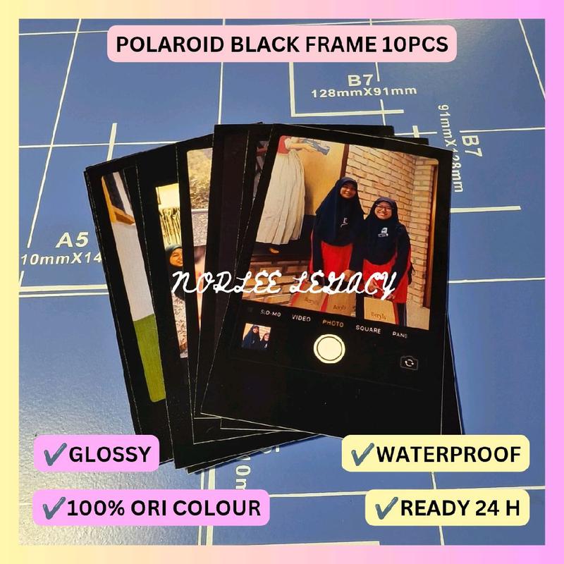 NORLEE LEGACY POLAROID MURAH BLACK FRAME PHOTO - TikTok Shop Malaysia