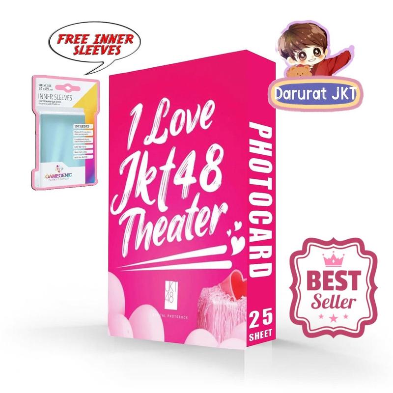 [PINK THEATER] Photocard Jkt48 1 set isi 25 foto gambar 2 sisi - Shop ...