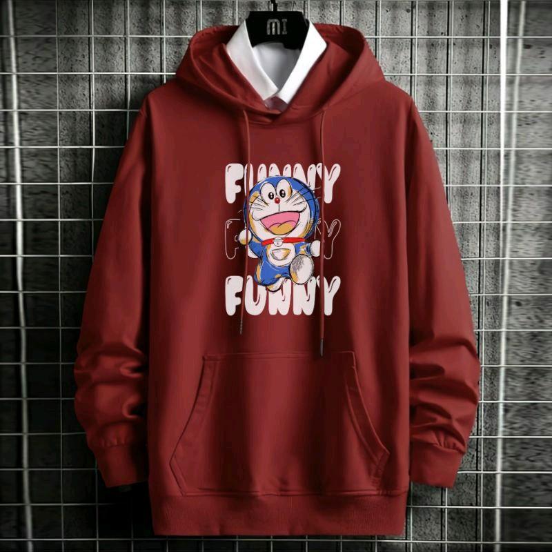 sweater Hoodie DORAEMON FUNNY HOODIE pria wanita tersedia berbagai ...