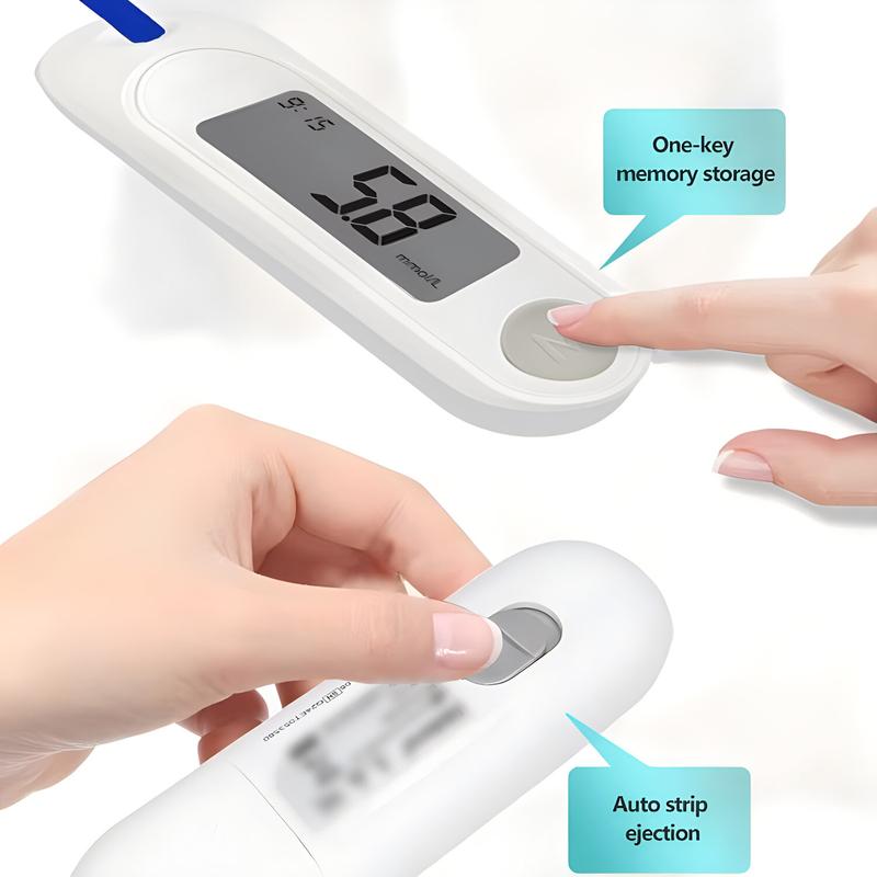 Blood Glucose Meter Diabetes Testing Kit Diabetes Lancet Machine ...