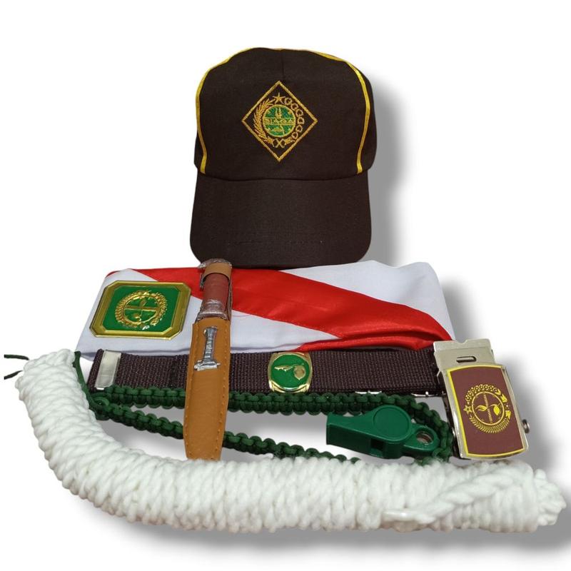 Pramuka SMP Set Lengkap Siaga Putra Putri Sabuk Bagus Ori Fashion Topi ...