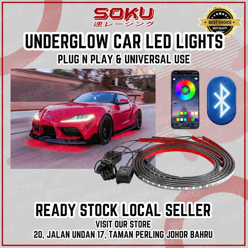 A80 HIGH QUALITY CAR LED UNDERGLOW LIGHT UNDERCARRIAGE LIGHT - TikTok ...