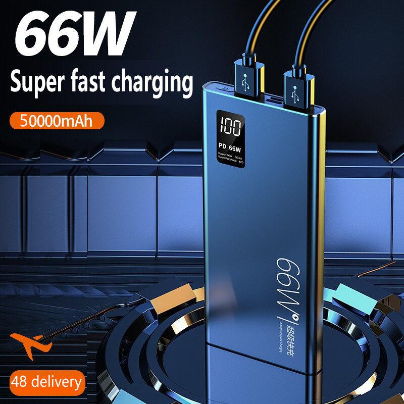 Powerbank 100000mah PD 66W 2.1A Type-c Power Bank Original Fast ...