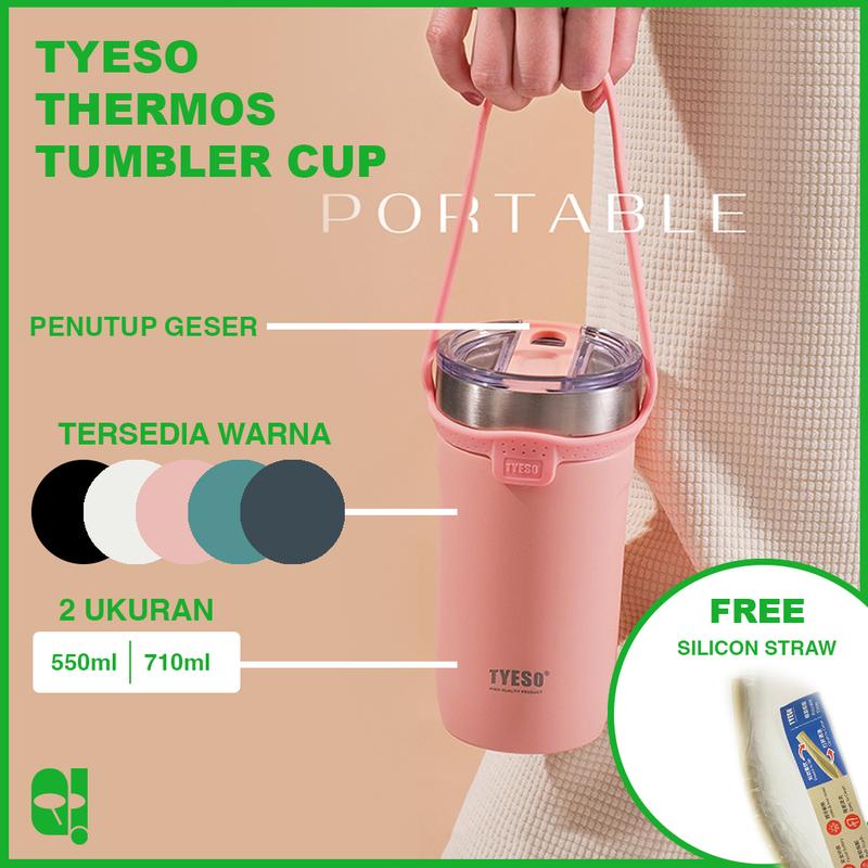 TS-8766 TS-8767 550ml 710ml Tumbler Gelas Botol Minum Aesthetic - Shop ...