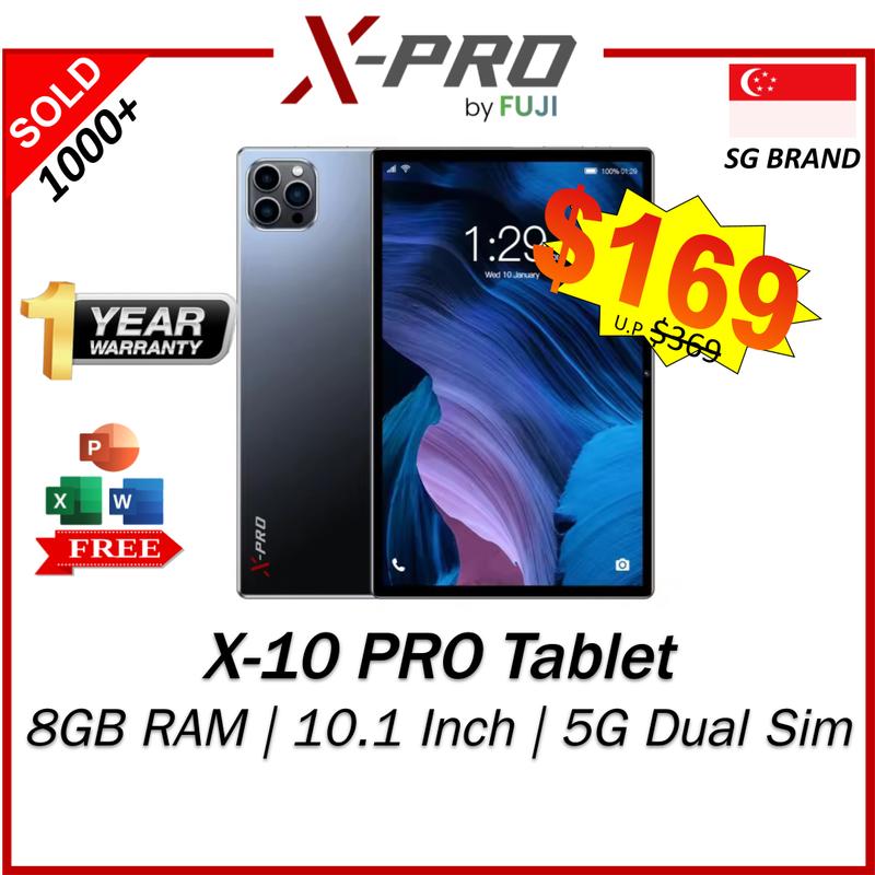Brand New X-10 Pro Android Tablet | 10.1 Inch | Sim + Wifi | - TikTok ...