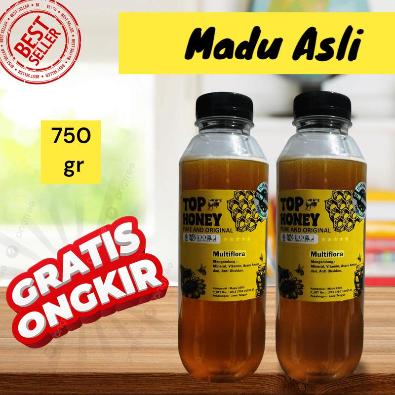 TOP HONEY - Madu Asli Nektar Multiflora Murni Original - Shop | Tokopedia