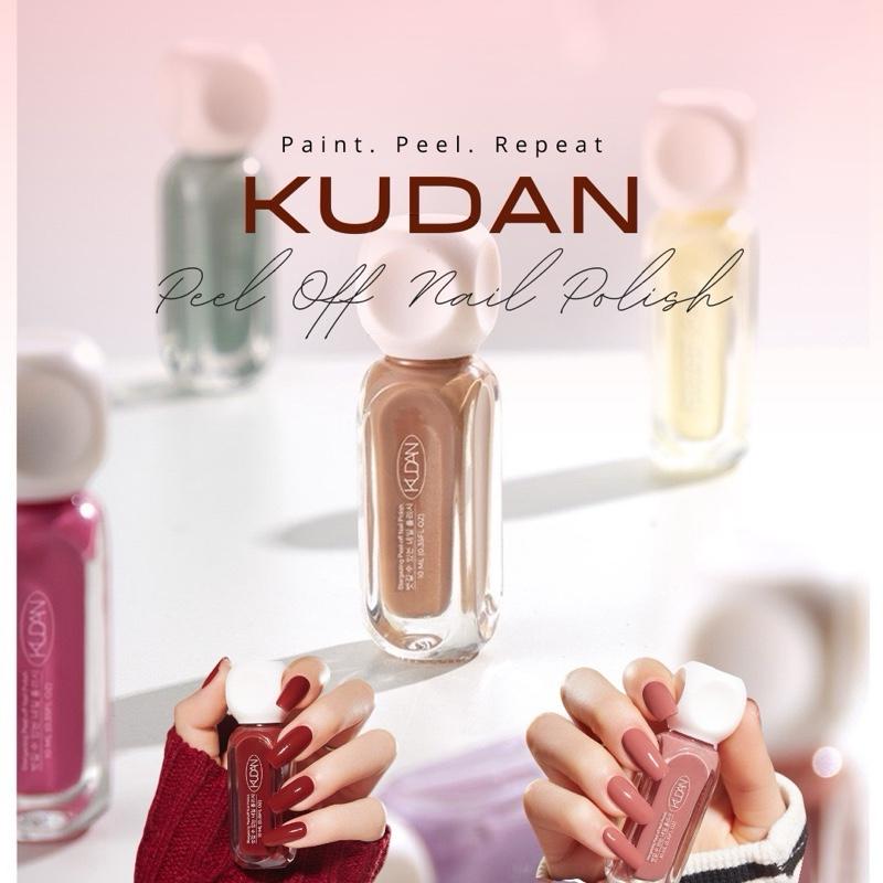 CN Ready Stock 】KUDAN Nail Polish Peel Off Water Based Nai - TikTok ...