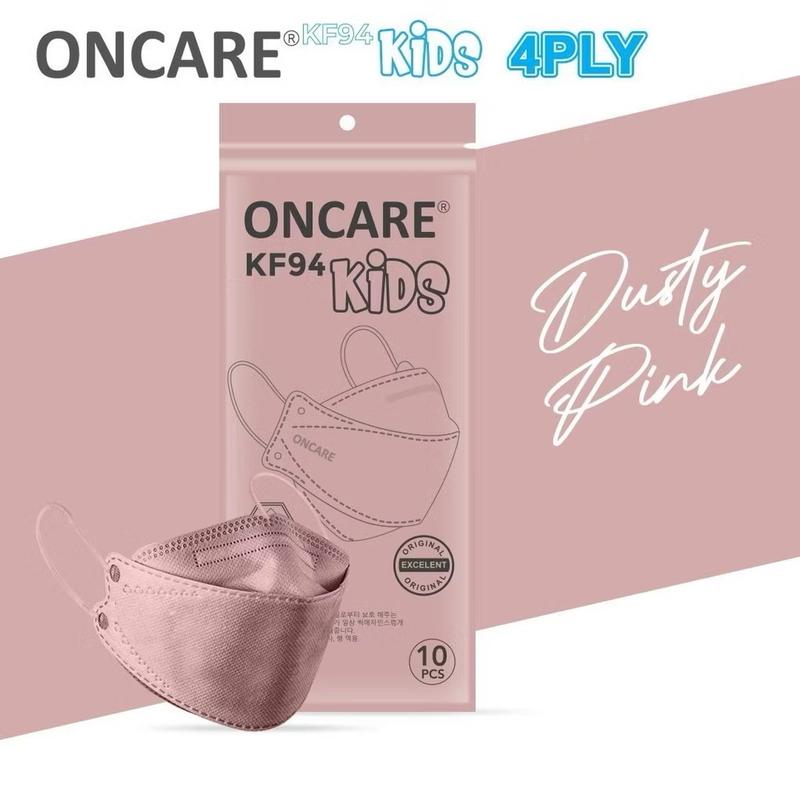 MASKER KF94 ANAK ONCARE ISI 10 PCS TEBAL 4 PLY PREMIUM COLOR - Shop ...