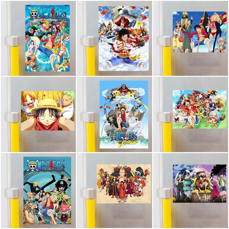 One Piece Fridge Magnet Size 7x10 cm - TikTok Shop Malaysia