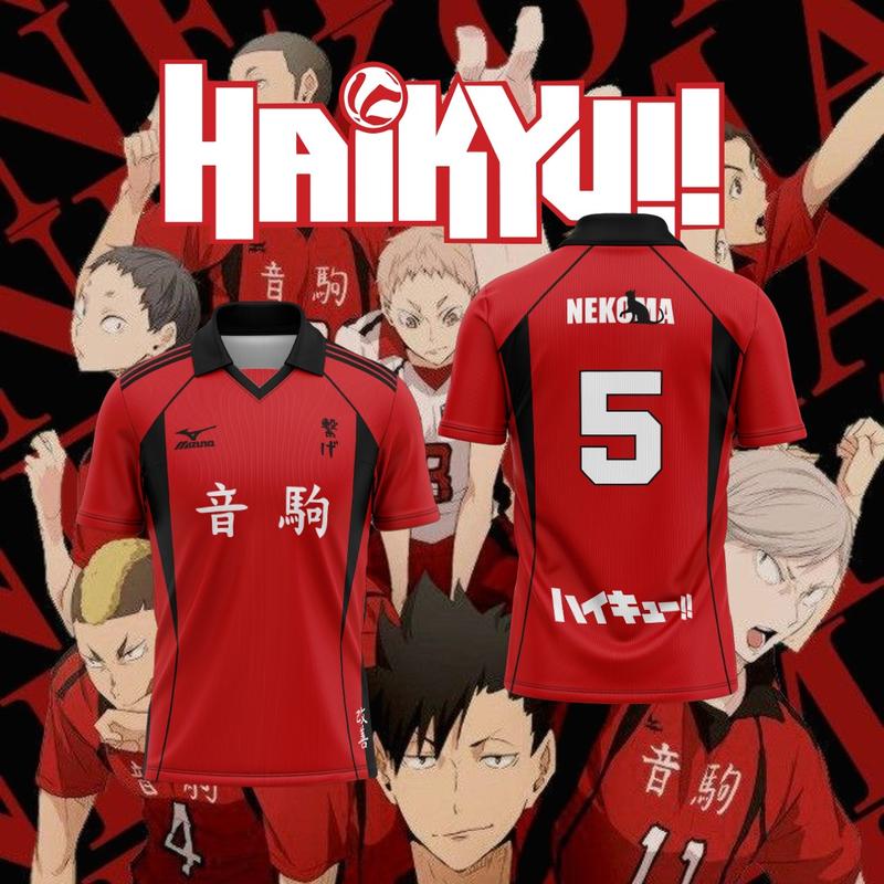 NEKOMA NO 5 HAIKYUU JERSEY LYCRA 280 GSM - TikTok Shop Malaysia
