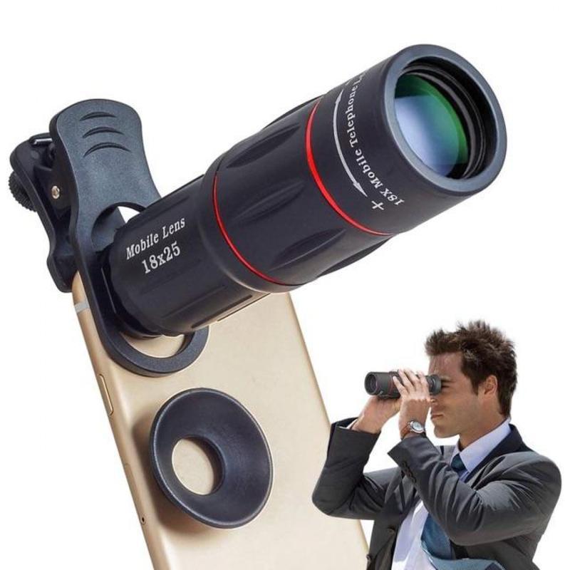 Lens Telefon Bimbit, Apexel, Kanta Zum Optik 18x Sejagat, Penghantaran ...