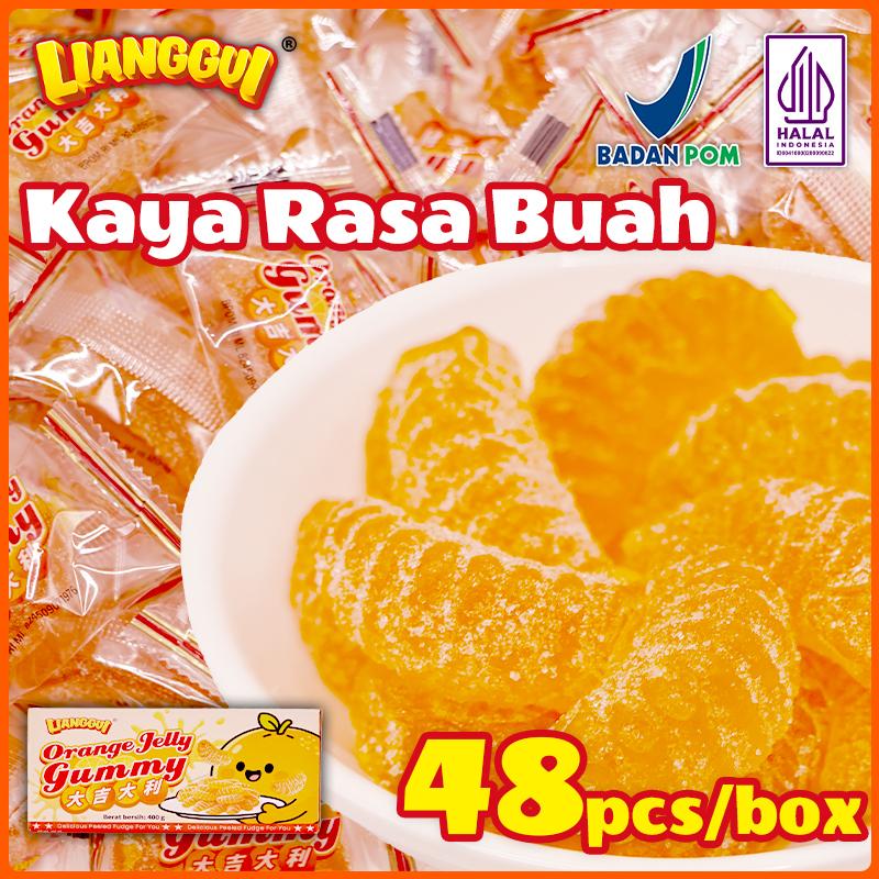 [HALAL] LIANGGUI Jeli Permen Rasa Jeruk, Cocok untuk Santai di - Shop ...
