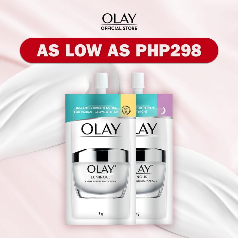 [Virtual Bundle] Olay Luminous Light Perfecting Day & Night Cream ...
