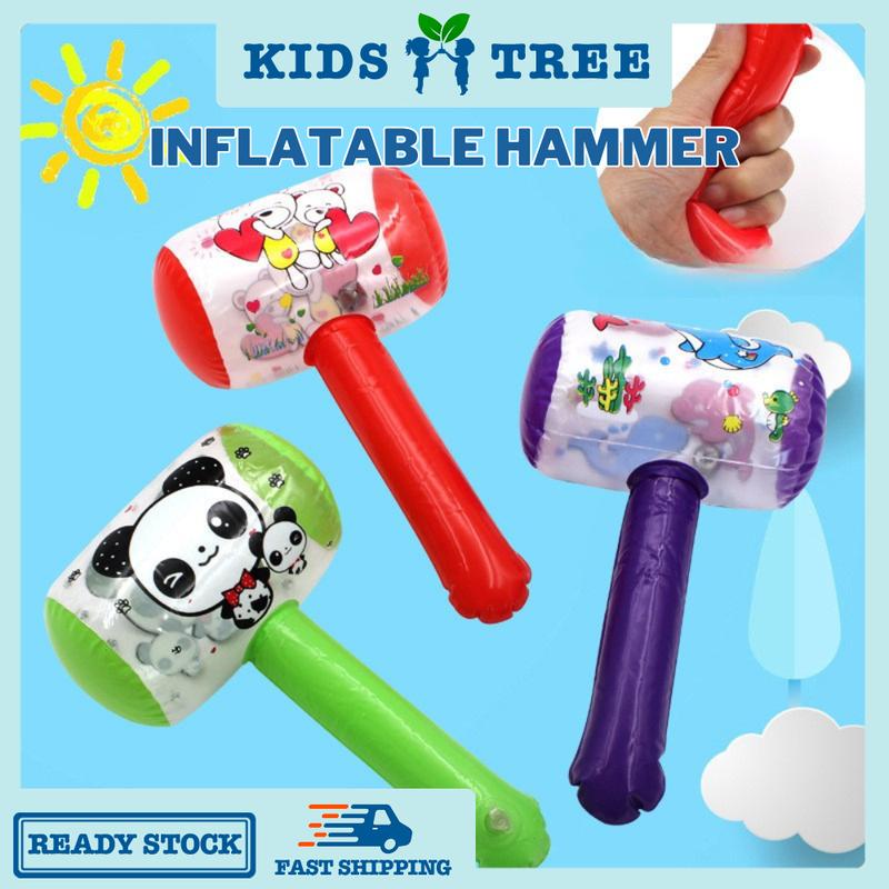 Cartoon Inflatable Toy Hammer With Bell PVC Squeaky Toy Hammer - TikTok ...