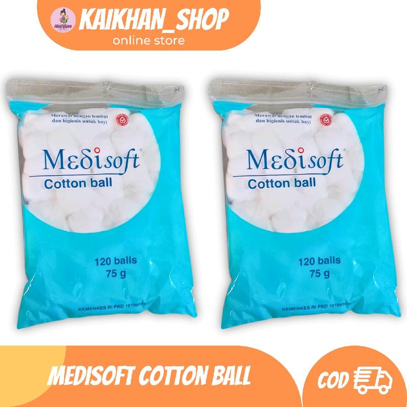 Kapas Medisoft Cotton Ball Kapas Bayi - 1ball - Shop | Tokopedia