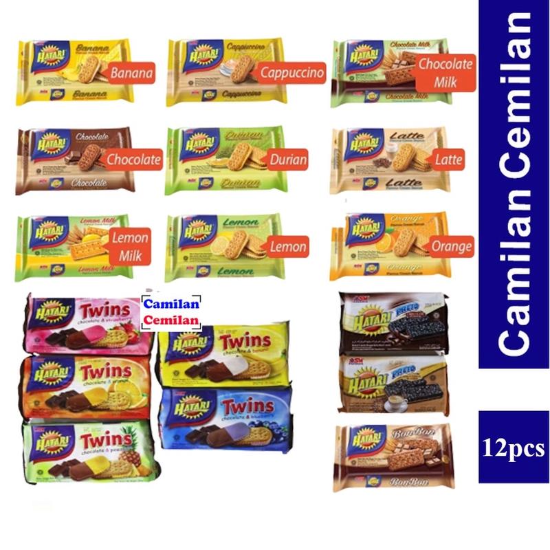 Hatari Cream Biskuit Durian Strawberry Coklat 200 gr - Shop | Tokopedia