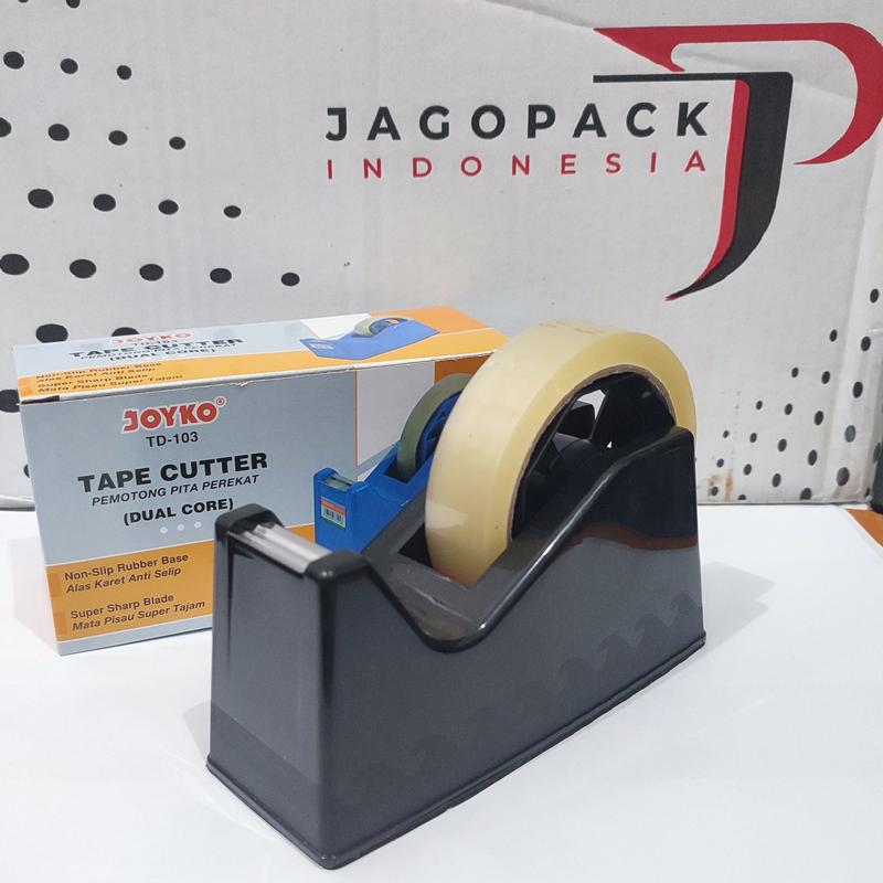 Joyko Sepaket Dispenser Duduk Gratis 1 Roll Isolasi Bening Mini 24mm ...