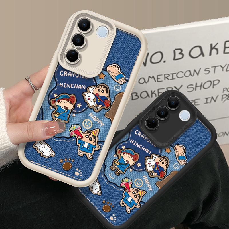 Casing For VIVO V27e Pro Y100 5G S16 cartoon Shin-chan Labub - TikTok ...