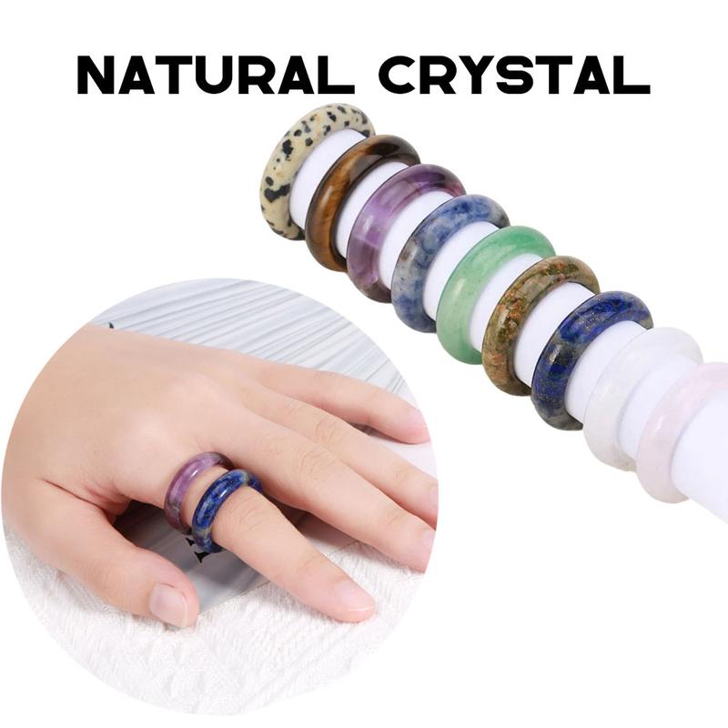 Cincin Jed Hijau Ais, Bahan Kristal Alamiah, Cincin Biasa, Batu Mata ...