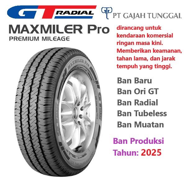 Jual GT Radial Maxmiler Pro 165 R13 8pr LT Ban Mobil GrandMax Carry ...