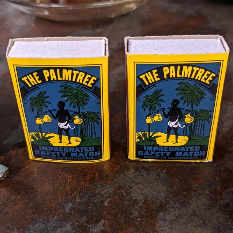 korek kayu palm tree korek jadul korek api kayu the palm tre - Shop ...