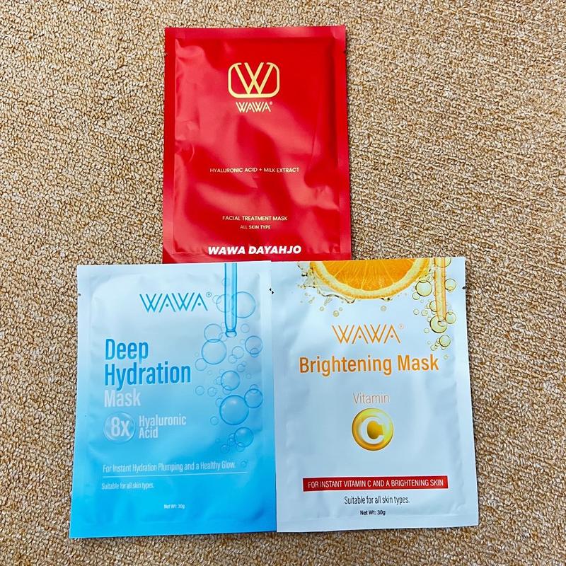 WAWA FACIAL MASK (LOOSE 1pc) - TikTok Shop Malaysia