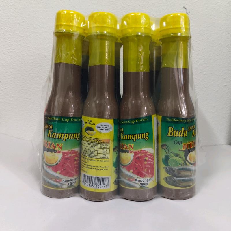 Budu Cap Durian Selera Kampung 150ml Food Cooking - TikTok Shop Malaysia