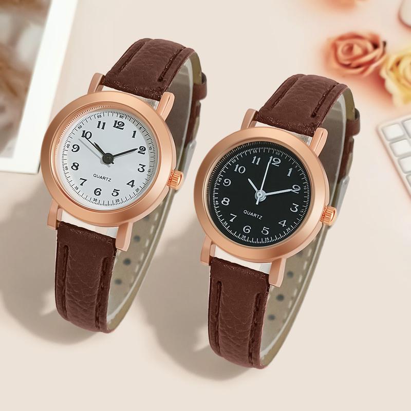 Jam Tangan Kuarza, Fesyen Baharu 2023, Bulatan Minimalis, Personaliti ...