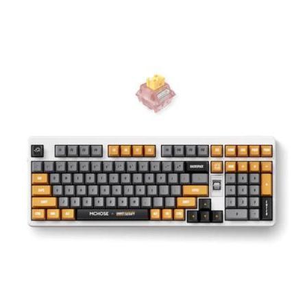 Promo MCHOSE GAMING KEYBOARD UT98 RETRO THERAPY WIRELESS TRI-MODE (98% ...