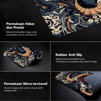 Promo Premium Mousepad Gaming Jumbo Unitech 90cm x 40cm x 0.3cm Alas ...