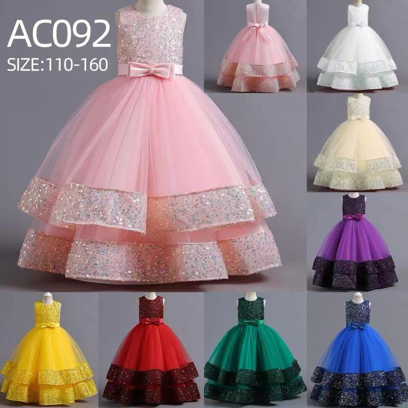 (6Y-12Y)SEQUINS GAUN PREMIUM QUALITY, ALL READY STOCK PRINCESS - TikTok ...