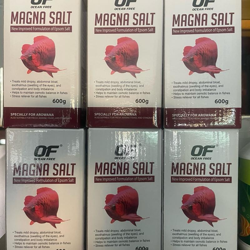 Ocean free Magna salt 600g Fish healthy supplement - TikTok Shop Malaysia