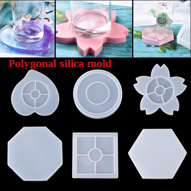 Epoxy Lutsinar Buatan Tangan Kraf Gam Menetesi Alat Acuan Silikon ...