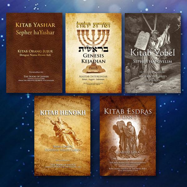 Jual Paket Studi 5 Kitab: Kejadian + Yashar + Yobel, Henokh + Esdras 1 ...