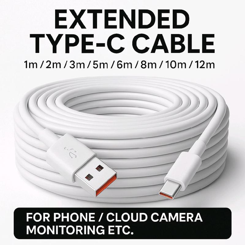 Typec extra long data cable Type-c Data cable extension for Huawei ...