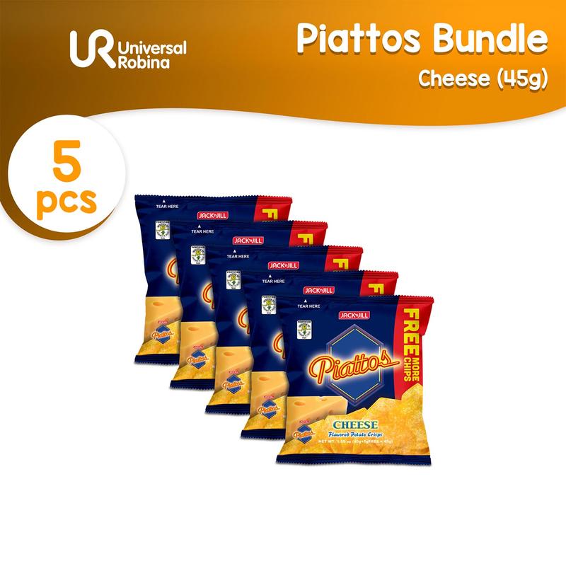 Piattos Cheese Flavored Potato Crisps 40g - 5 packs - TikTok Shop ...