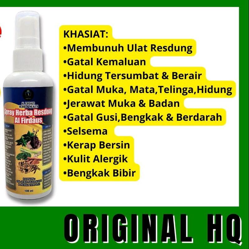 Herba Resdung Al -Firdaus(spray) - TikTok Shop Malaysia