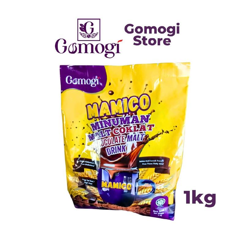 GOMOGI 1KG MAMICO CHOCOLATE MALT DRINK/ MINUMAN MALT COKLAT Pack ...