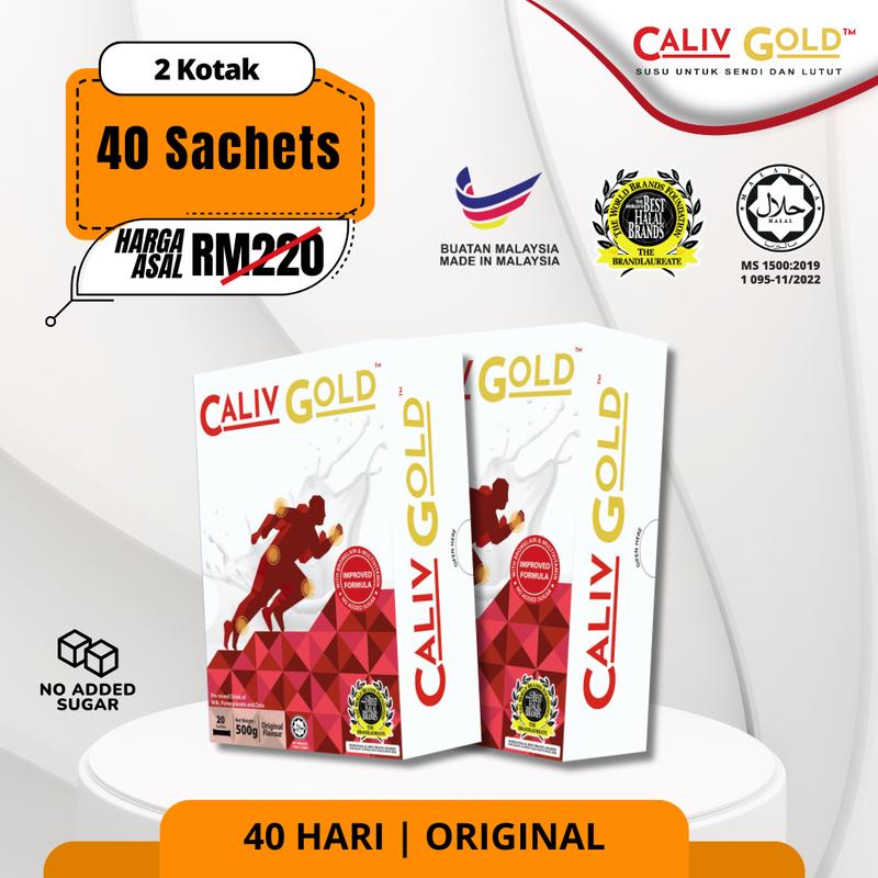 CALIV GOLD Susu Pracampuran Untuk Bantu Kuatkan Sendi, Lutut - TikTok ...